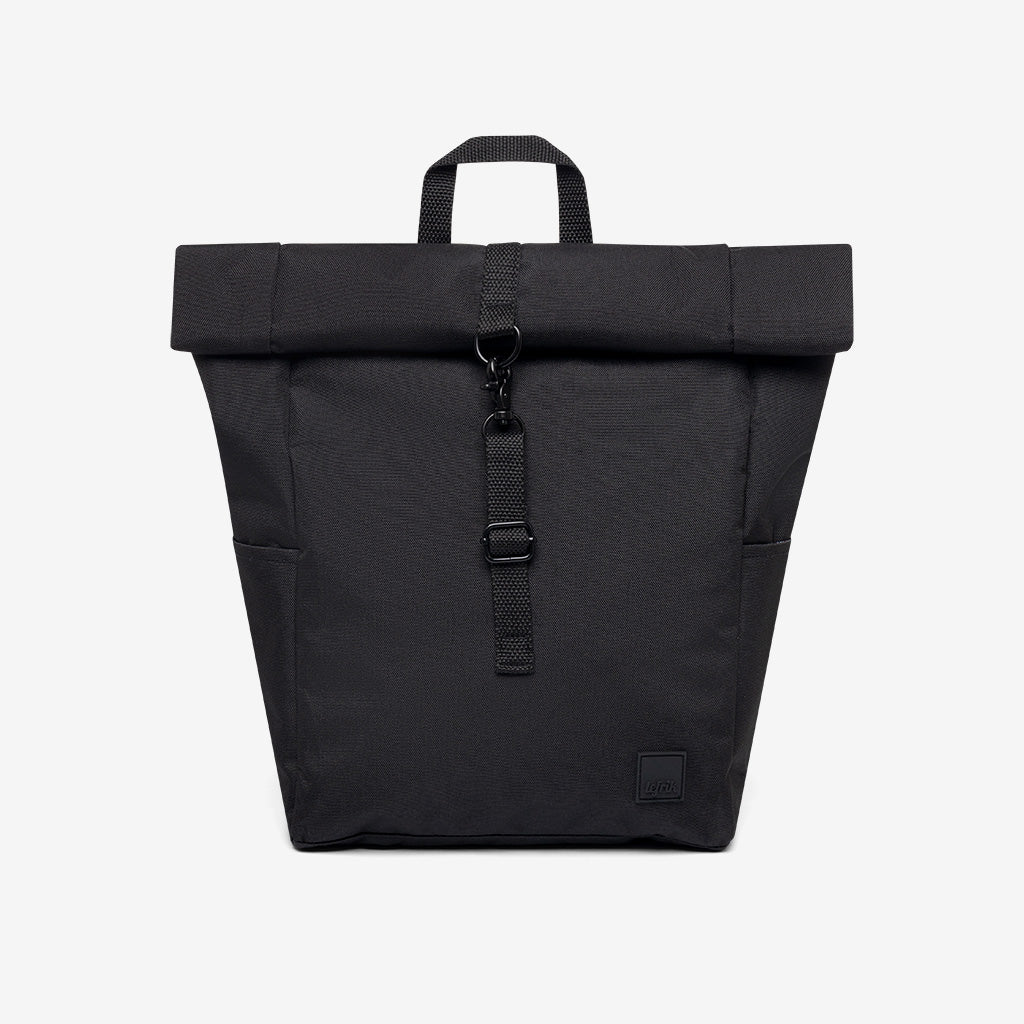 Recycled Roll Mini Backpack - Black – Slowood