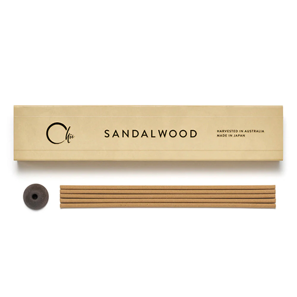 Sandalwood Incense (30 sticks with holder) – Slowood