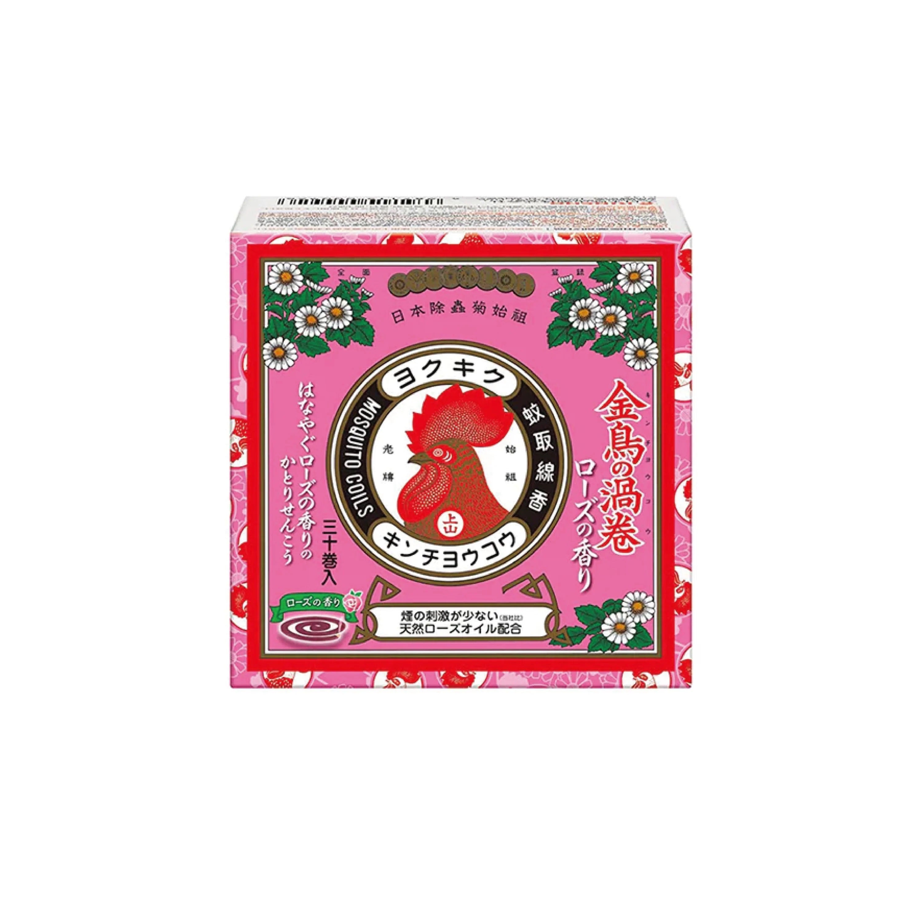 KINCHO Mini Mosquito Coil Rose Flavor 30 pieces – Slowood