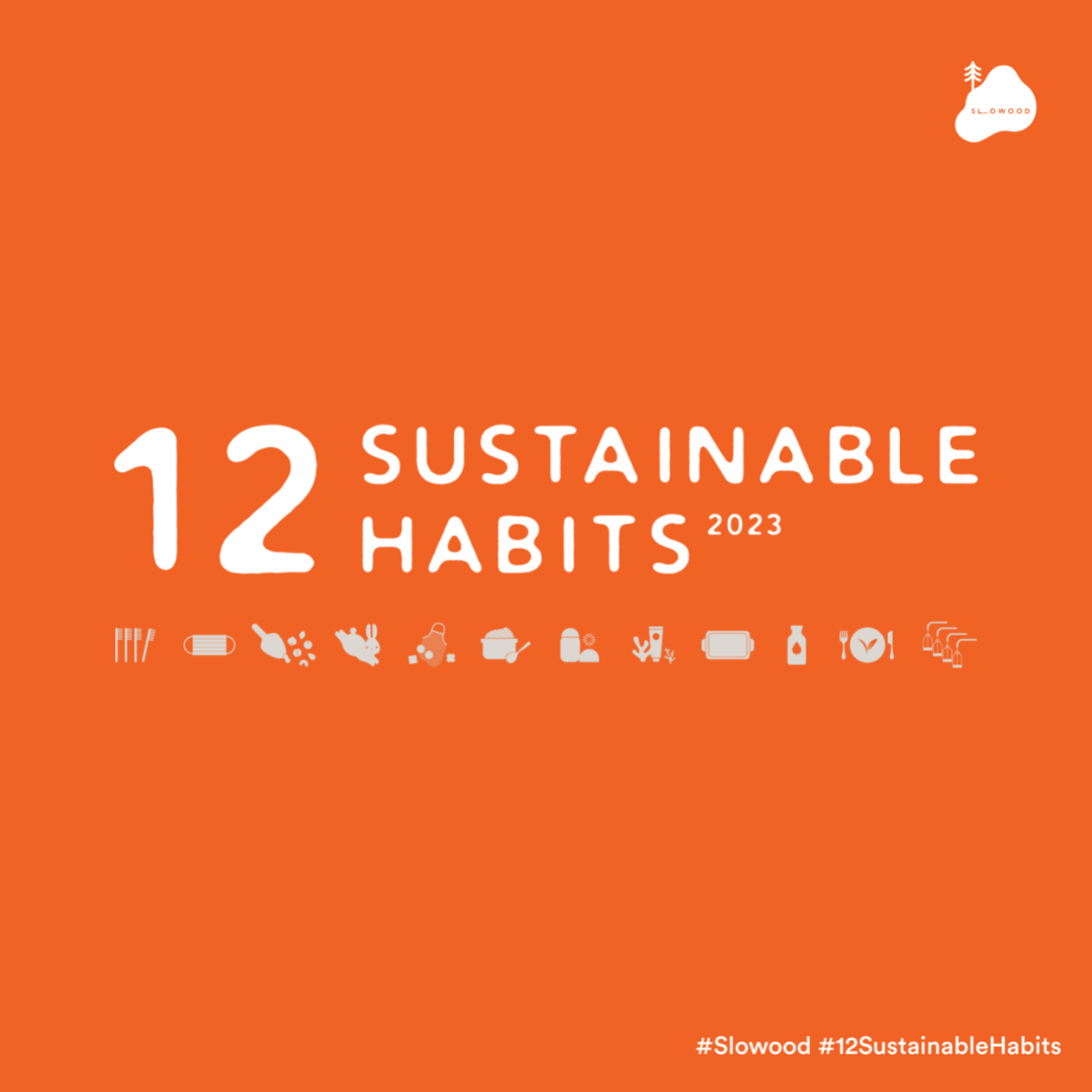 12 Sustainable Habits to adopt in 2023 – Slowood