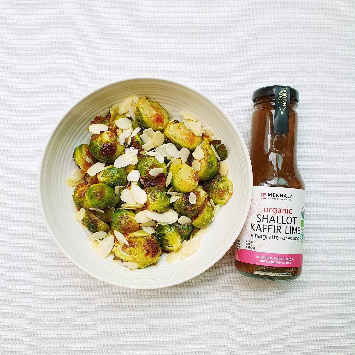 Brussels Sprouts with Shallot Kaffir Lime Sauce | Slo-recipe | Slowood