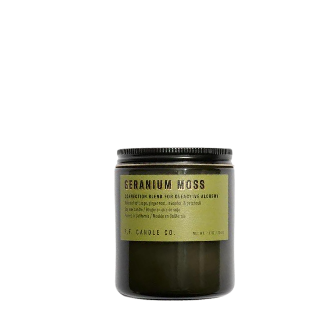 Geranium Moss Soy Candle – Slowood