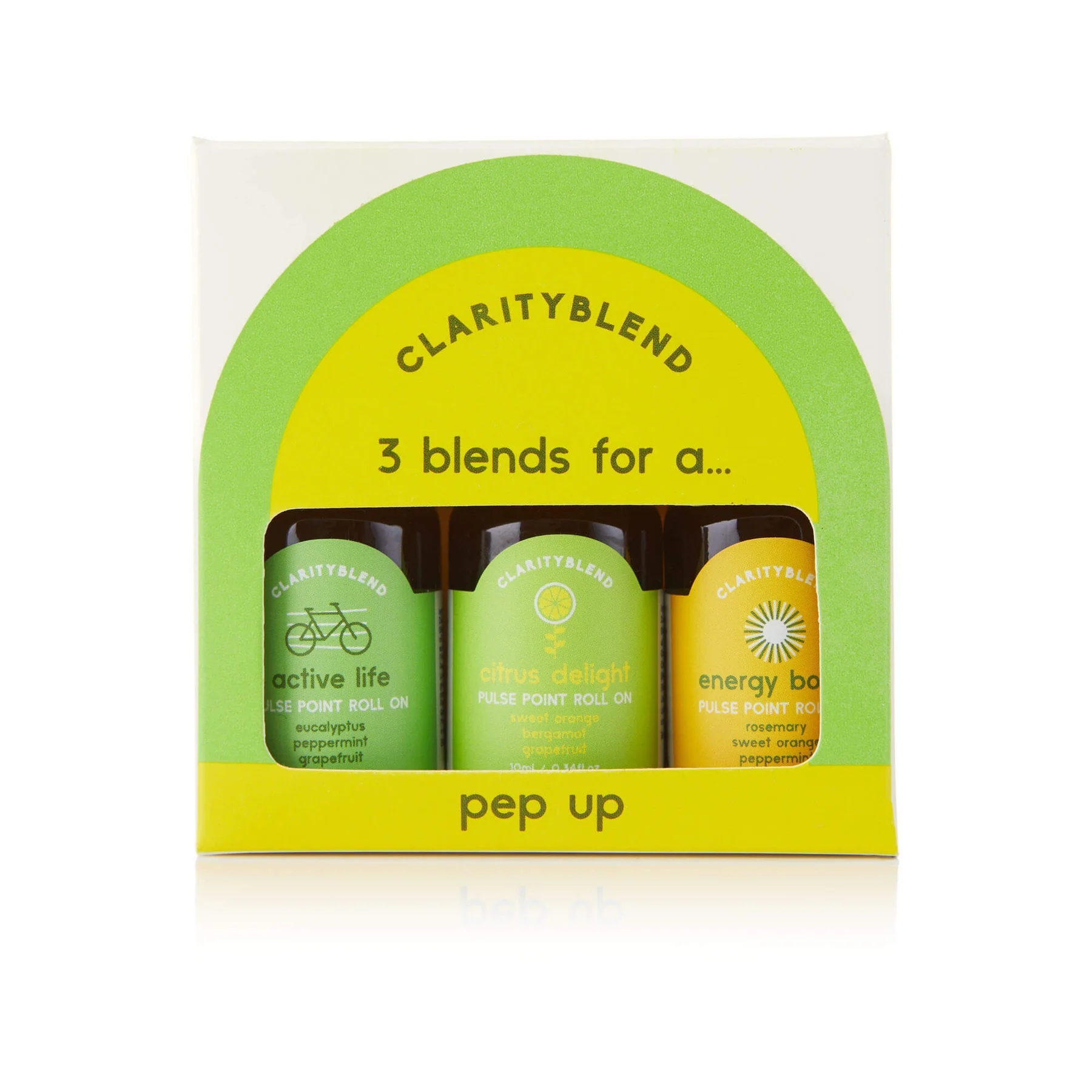 Pep Up Aromatherapy Roll On Collection Set (3 x 10ml) – Slowood