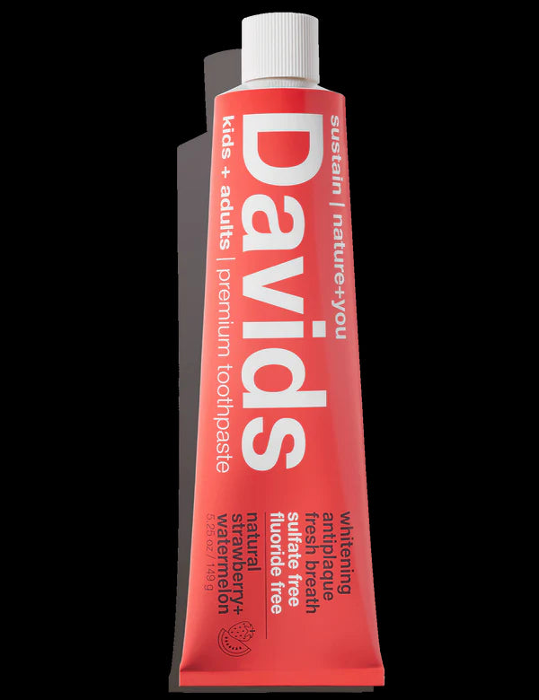 Natural Toothpaste - Strawberry Watermelon Kids & Adult – Slowood