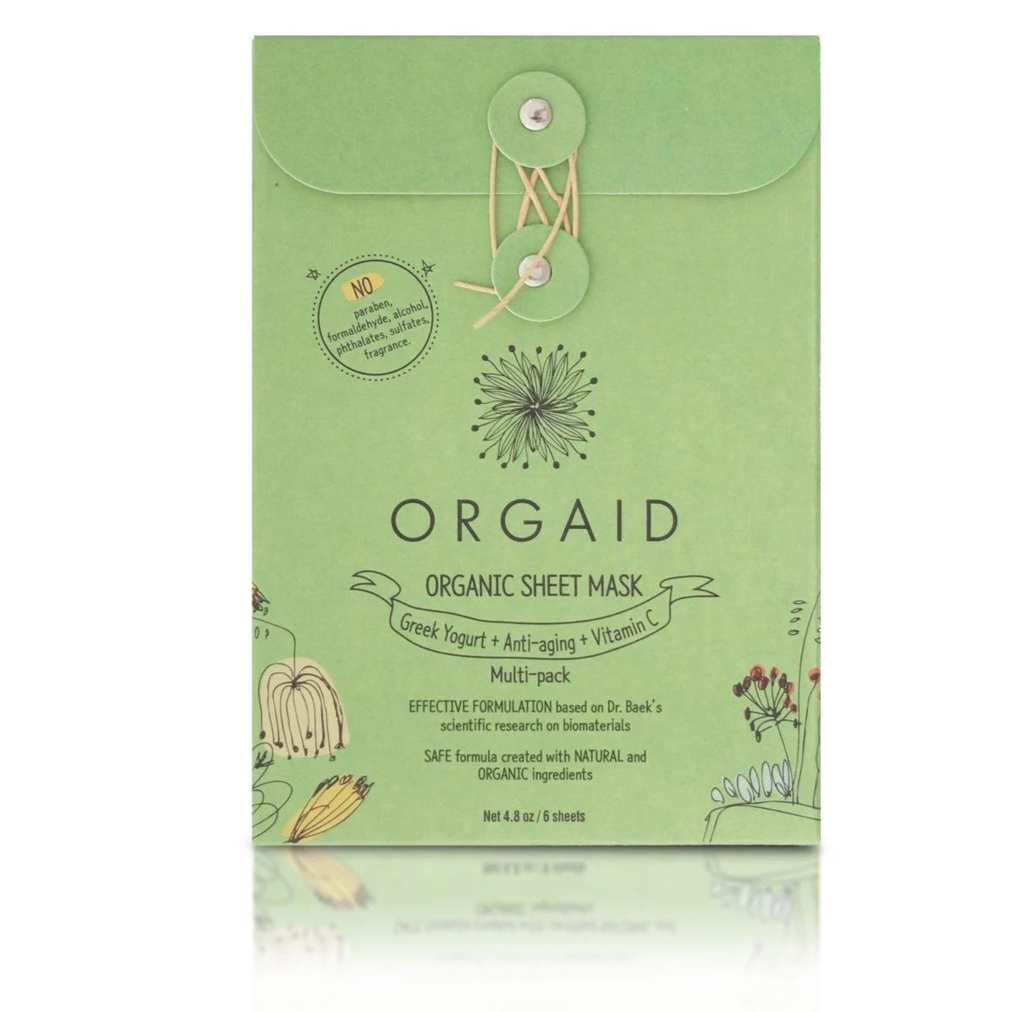 Organic Sheet Mask - Multi Pack (6-Pack) – Slowood